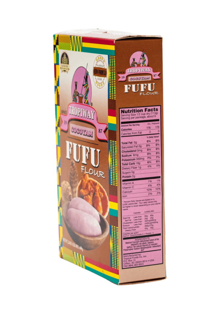 Tropiway Cocoyam Flour – Med Tropicals Limited